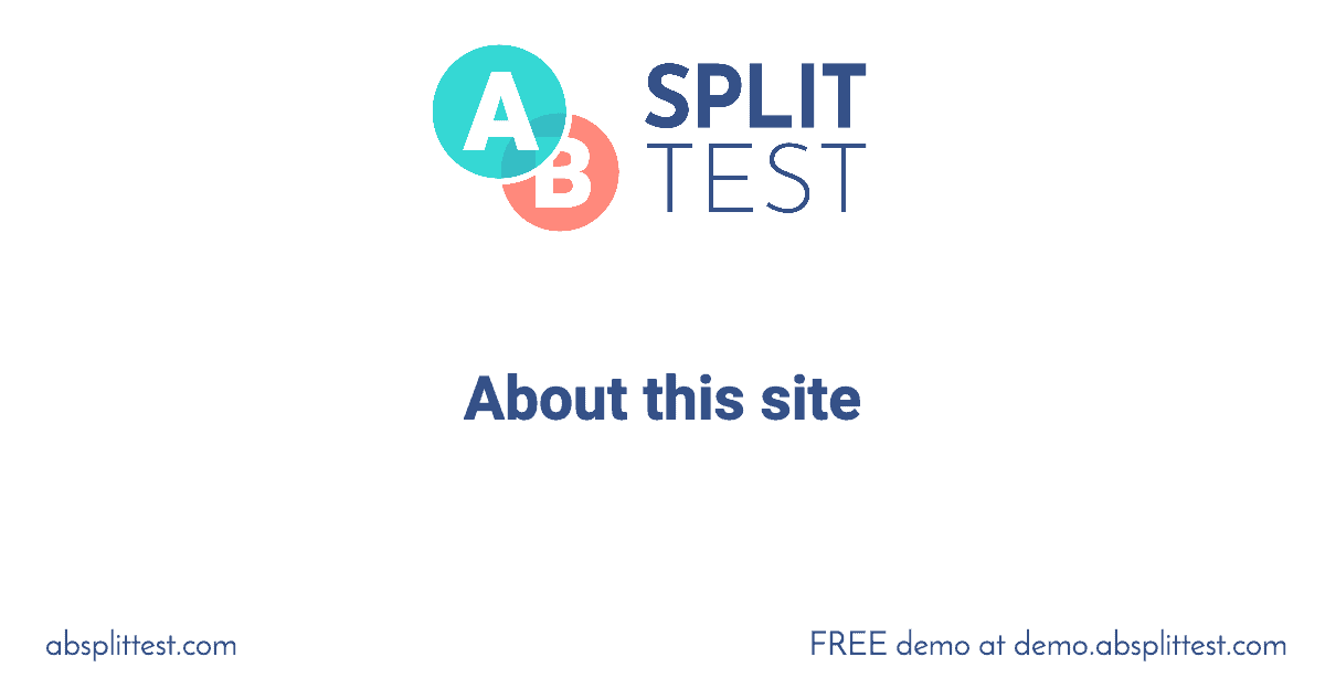 Find out who is behind the AB Split Test plugin for WordPress