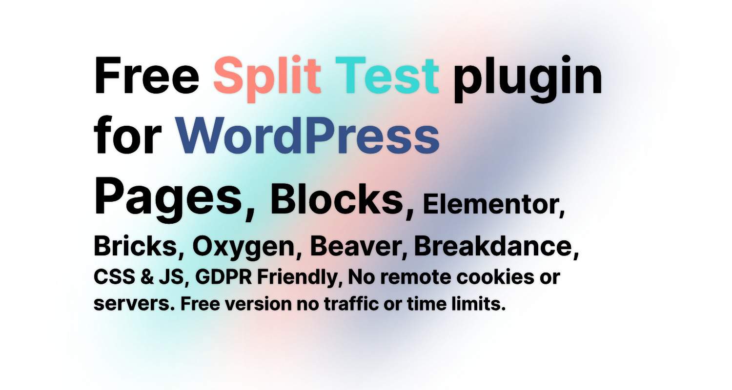 Free WordPress AB Split Test Plugin | AB Split Test